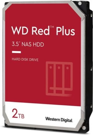 Western Digital 2TB WD Red Plus NAS Internal Hard Drive HDD | Best ...