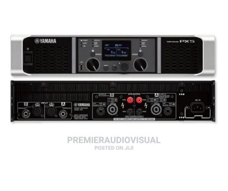 Yamaha PX5 Dual Channel 2x800W Lightweight Power Amplifier w/ DSP | TDK ...