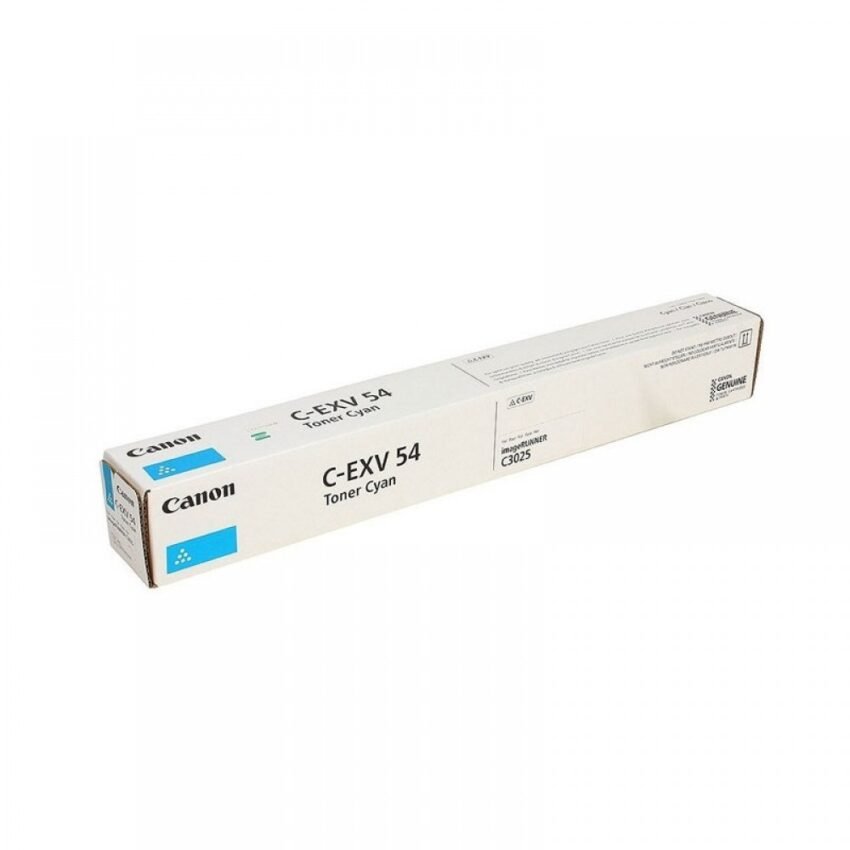 Canon C-EXV54 CYAN Toner Cartridge - Yield:8,500 pages | TDK Solutions Ltd