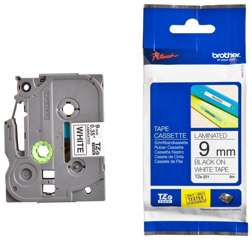 Brother TZE-221 Black on White Tape price in Kenya | Buy online & Fast ...