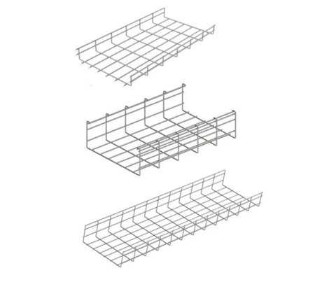 150mm x 50mm x 2440mm Wire Mesh Cable Tray | TDK Solutions Ltd