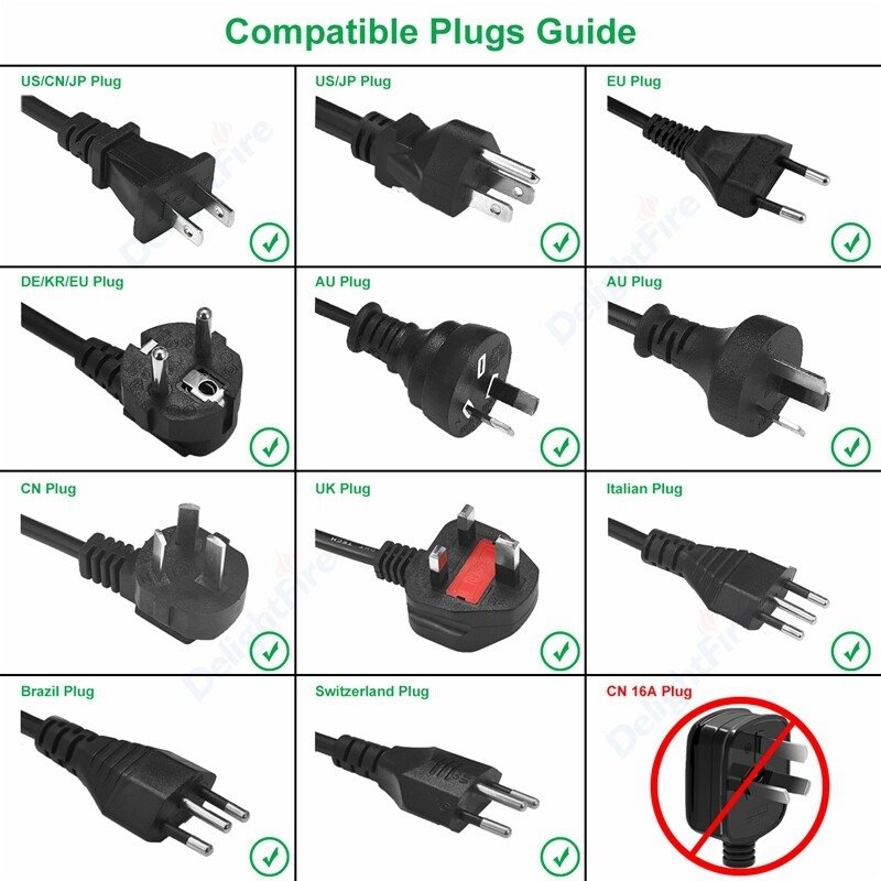 Universal International 250V 13A Travel Adapter With 3 Pin UK And 2 Pin ...